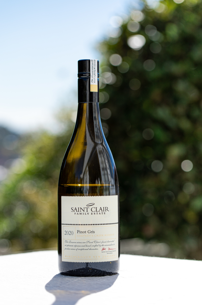 Godfrey’s Creek Reserve Pinot Gris | Saint Clair Wine New Zealand ...